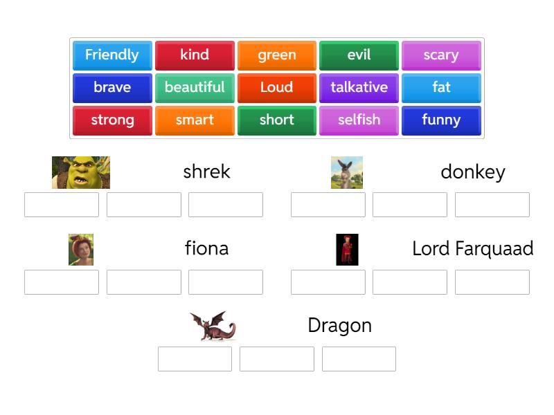 Shrek () - Group sort