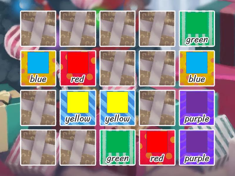 Colors - Matching pairs