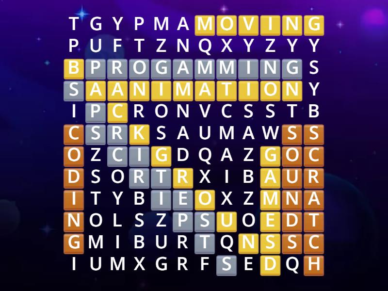 Scratch Word Search - Wordsearch