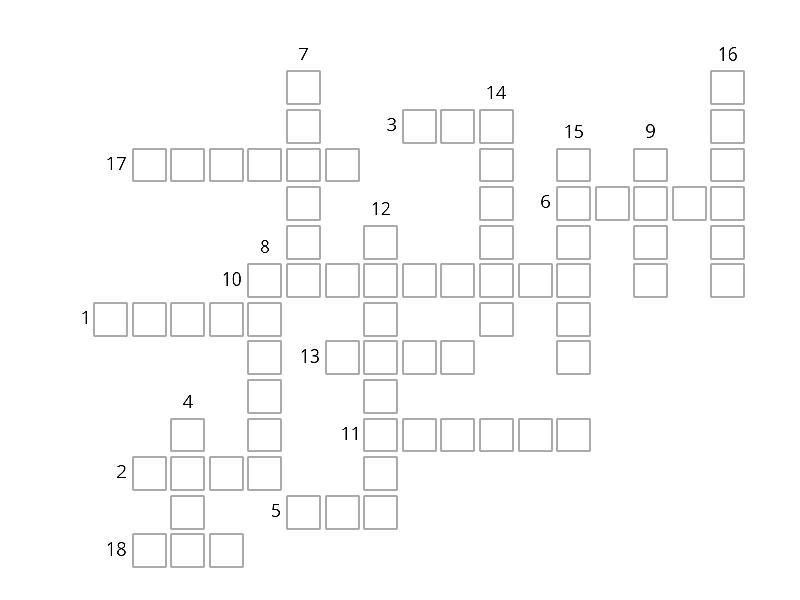 Peter Pan_chapters 1-3 - Crossword