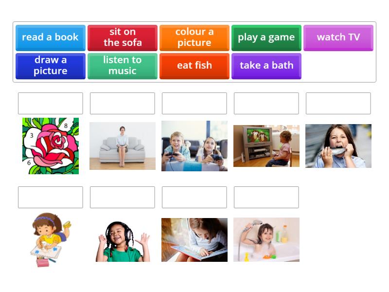 Kid's box 1. Unit 11 - Match up