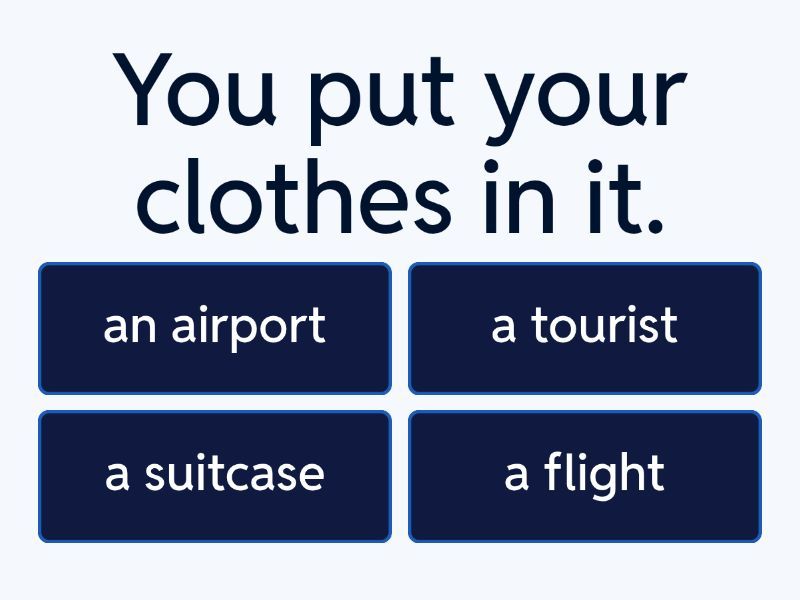 Prepare 6 Unit 7 Vocabulary - Quiz