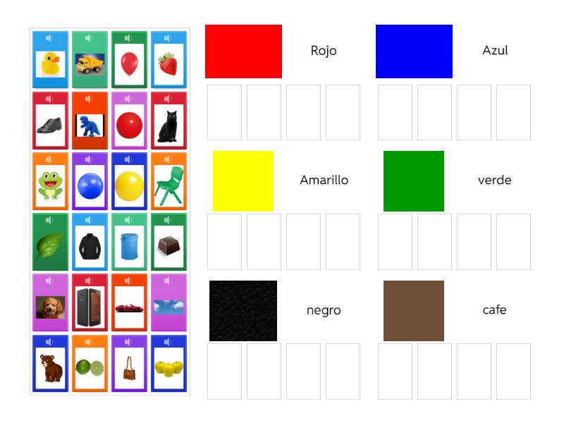 Clasificación por colores - Group sort