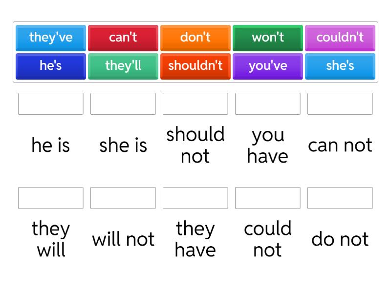 Contraction - Match up