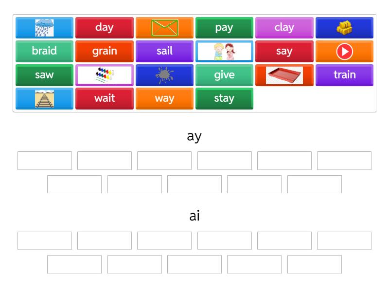 ai ay sorting - Group sort