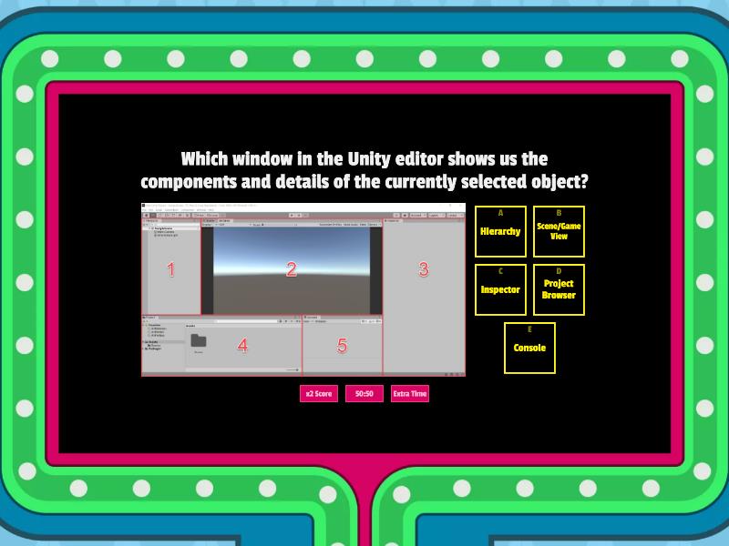 Unity quiz #1 - Gameshow quiz