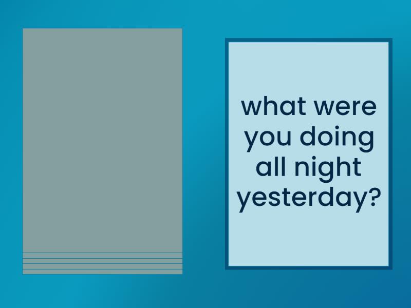 Speaking warm up - Speaking cards