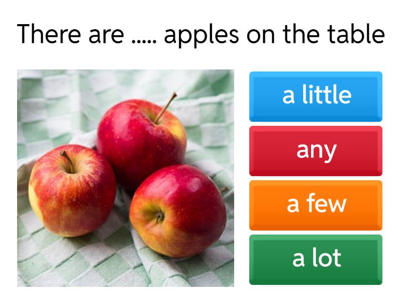Level D Unit 6 There is/There are (some,any) - Quiz