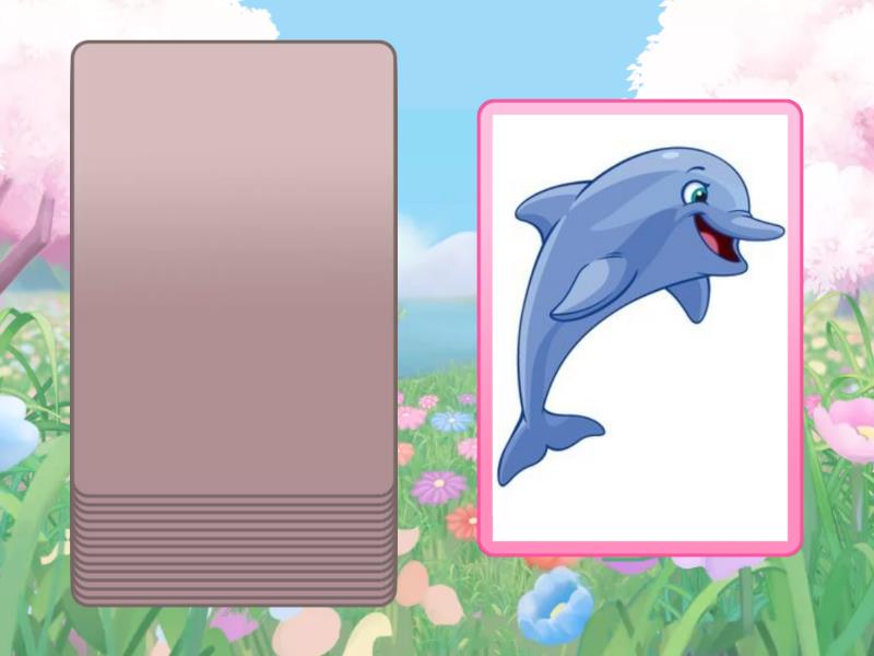 Super Pets Kaboom sea animals - Speaking cards