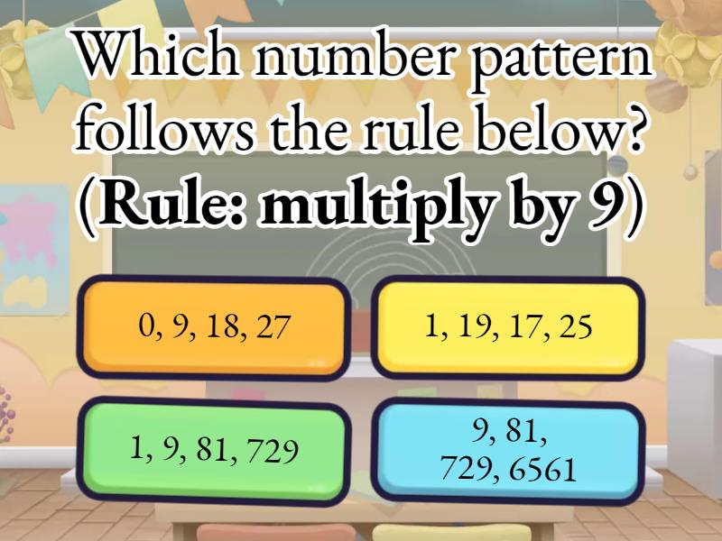 Number Patterns Grade5 Activity1 @Bambinos.live - Quiz