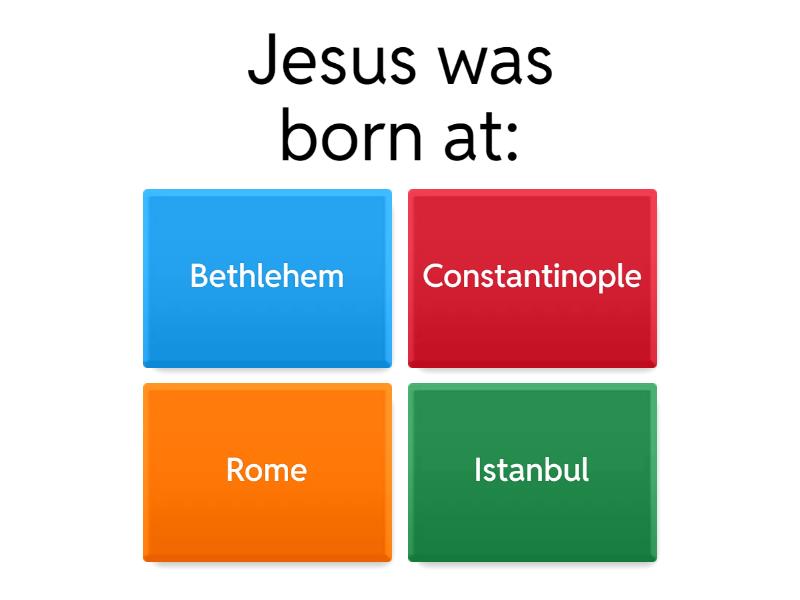 RISE AND SPREAD OF CHRISTIANITY - Quiz