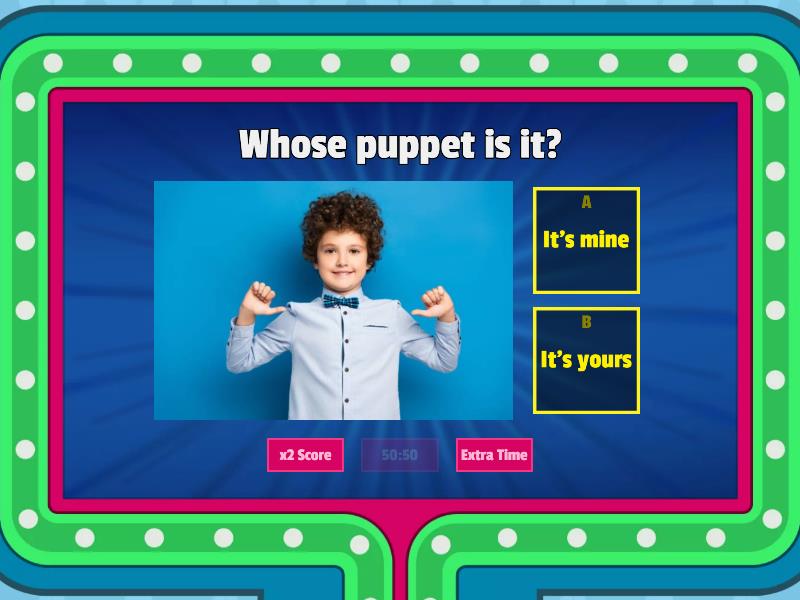 OURS-THEIRS-HIS-HERS-MINE-YOURS - Concurso de preguntas