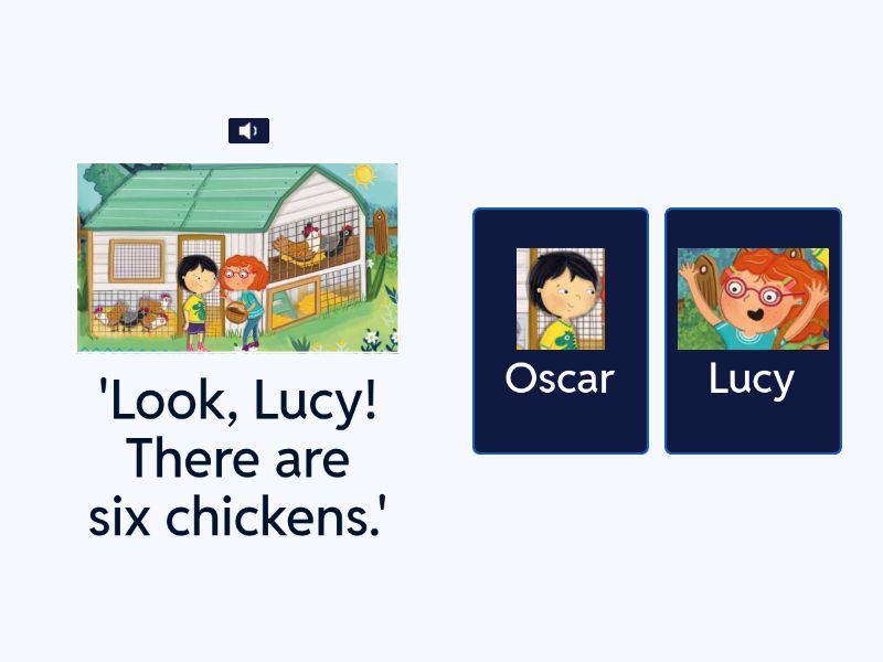 Story Lab: Who Says the Line? - Quiz