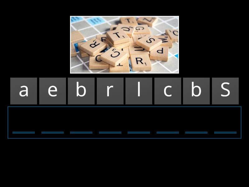 Spotlight 6. 6b Game on ! - Anagram