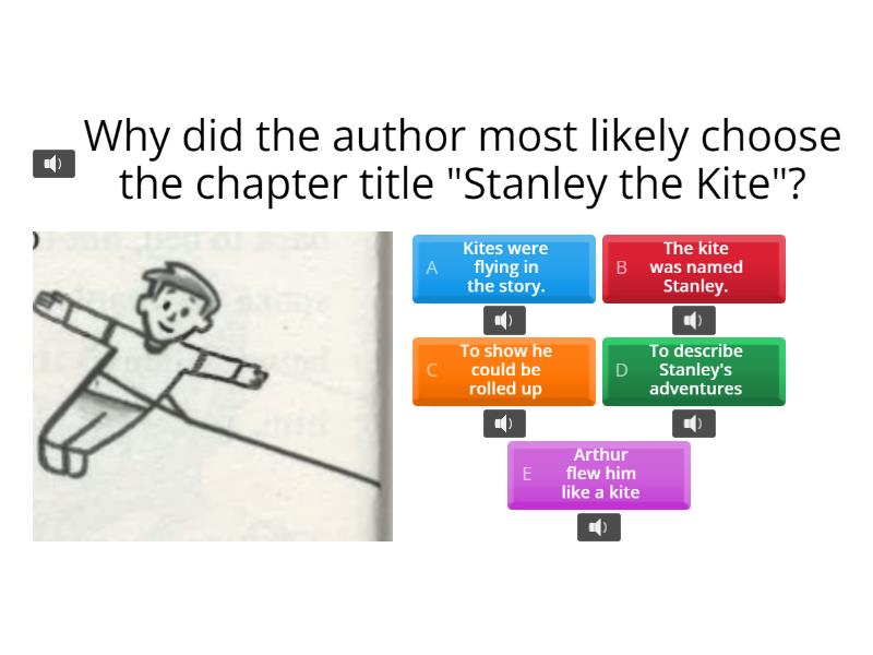 Flat Stanley Chapter 3 Comprehension Questions - Quiz