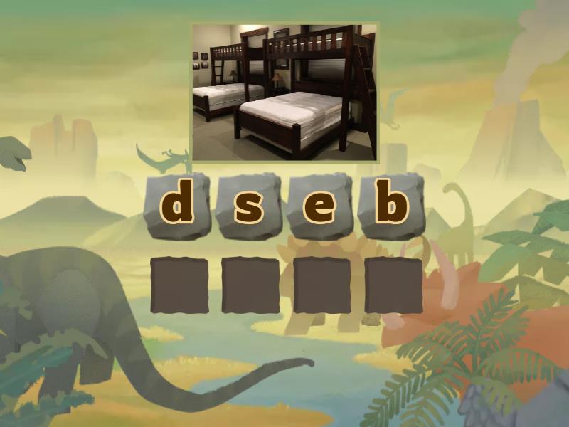 U6 Home Vocabulary - Anagram