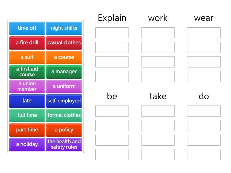Roadmap B1+ unit 2B - Group sort