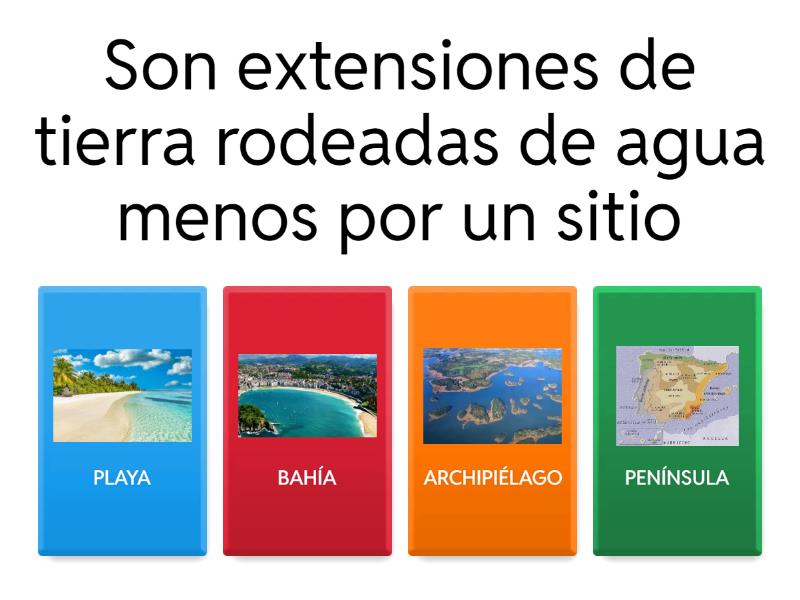 4.PAISAJES DE COSTA - Quiz