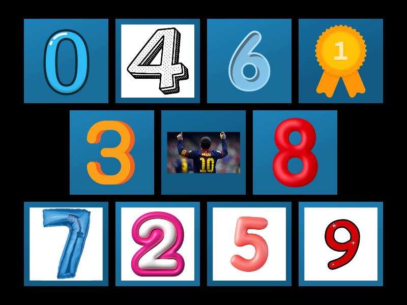 数字 - shù tsɨ̀ - los números ( 0 al 10 ) - Flip tiles