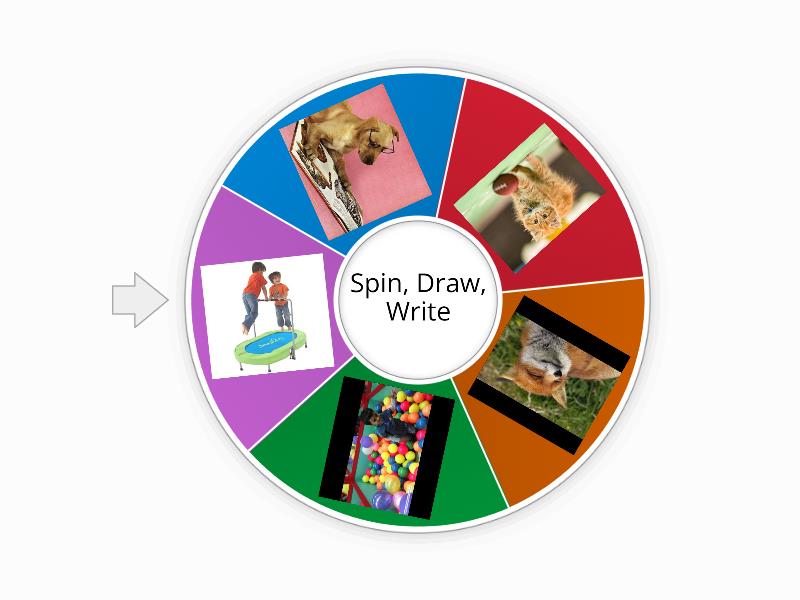 Writing Prompt - Spin the wheel