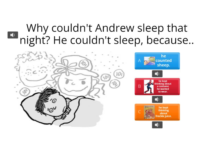 Freckle Juice Chapter 2 - Quiz