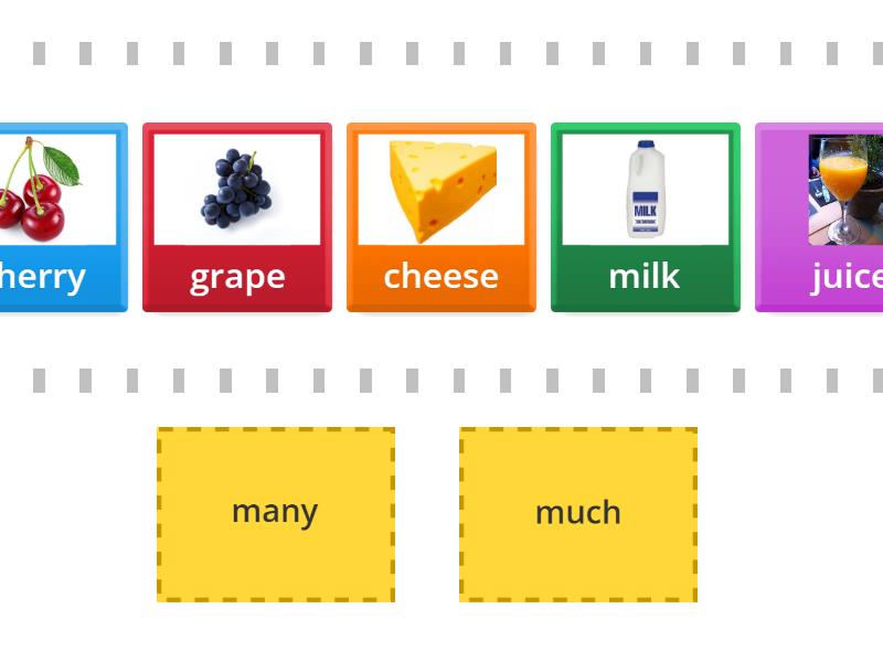 Countable/uncountable - Speed sorting