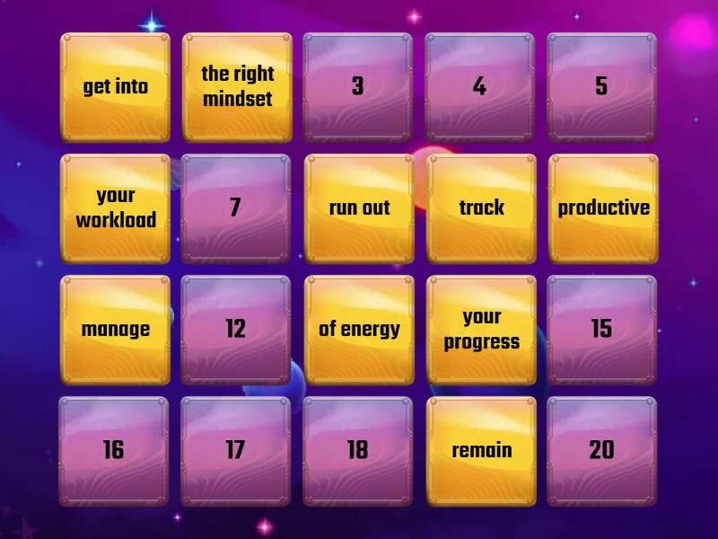 How to work efficiently (HW1) - pairs - Matching pairs