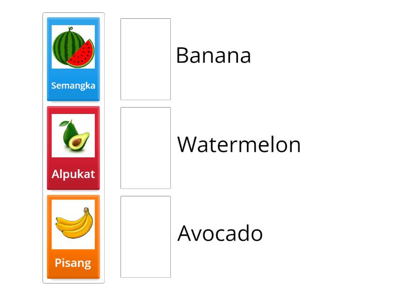 Fruit - Match up