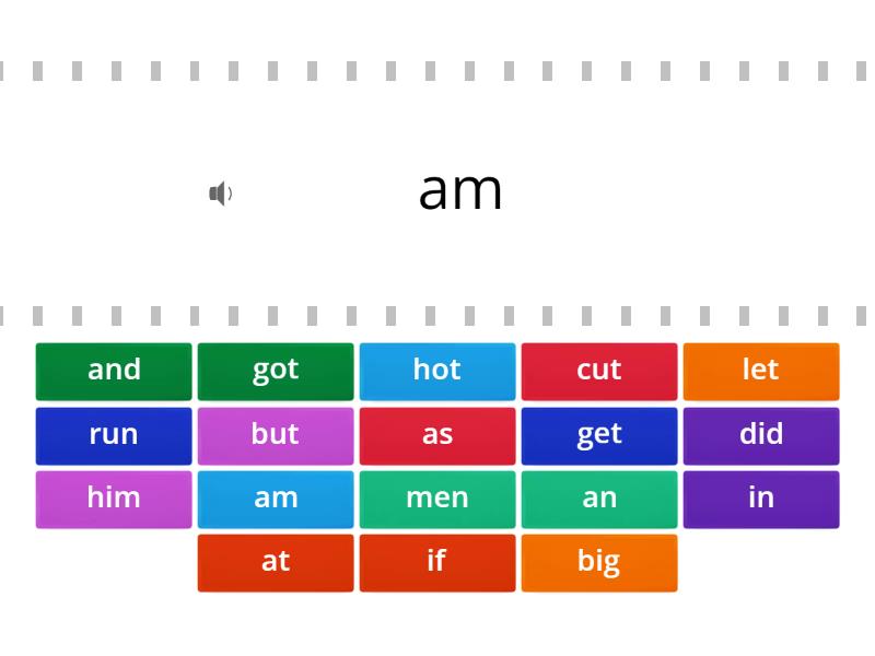 UFLI HFW: Practice: Lesson 035-041 Short Vowel Review : Set 1: vc and ...