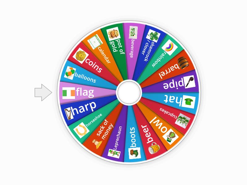 Saint Patrick's Day - Spin the wheel