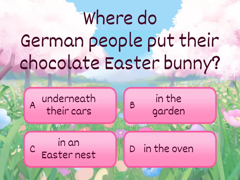 Ostern in Deutschland - Quiz