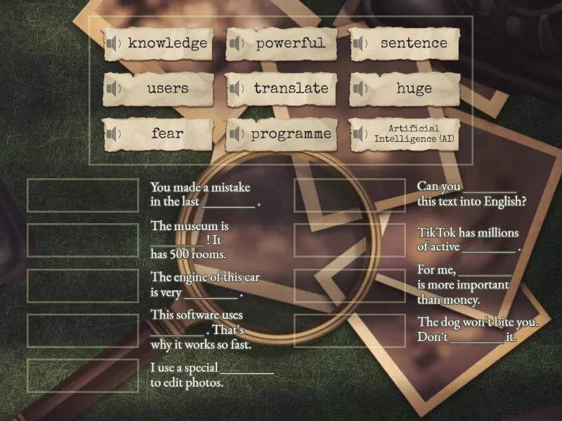 Chat... IAN A1/A2 Technology - Match up