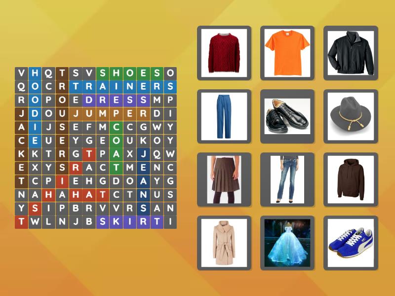 GG2 U0.4 clothes - Wordsearch