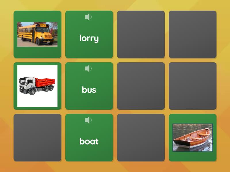 transport - Matching pairs