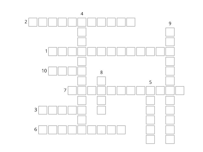 Animal Science - Crossword