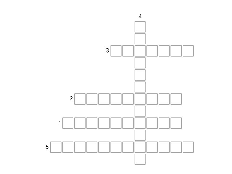 Wortschatz - Das Leben B1/ Einheit 9 - Crossword