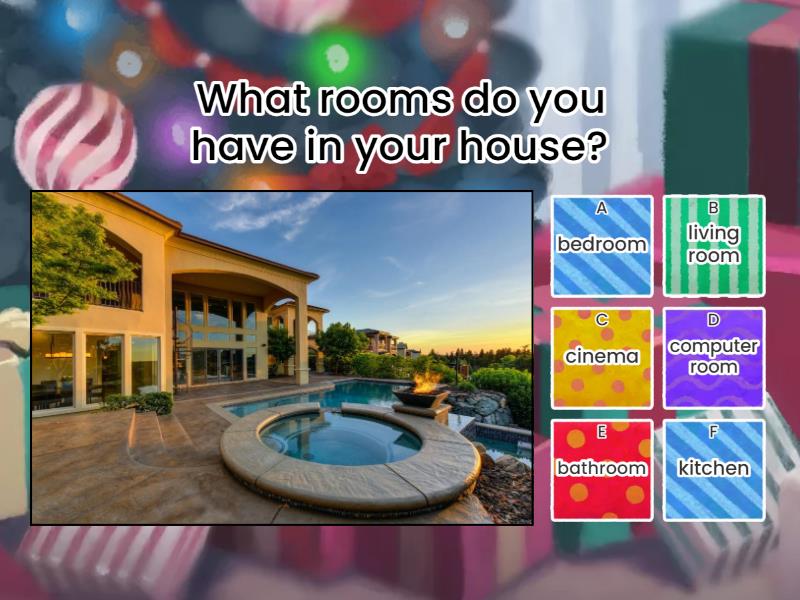 All about my house - Quiz