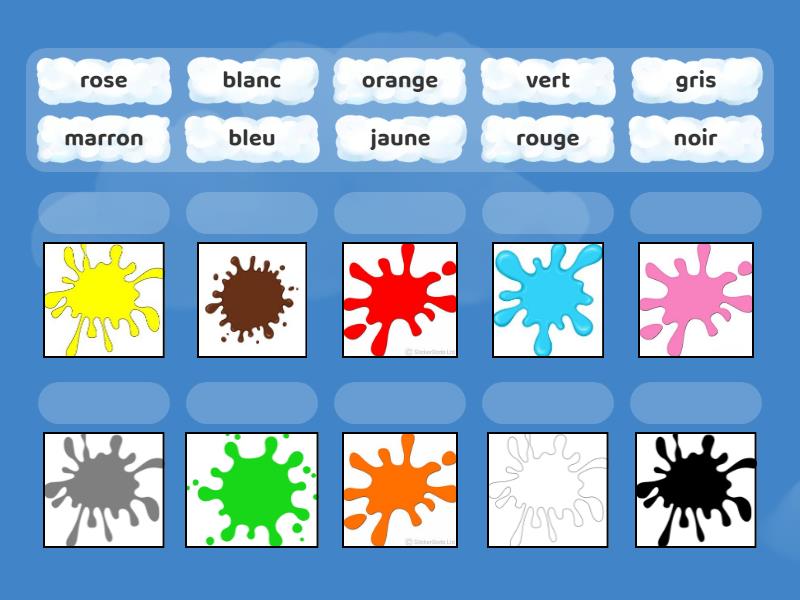 French Colours - Match up