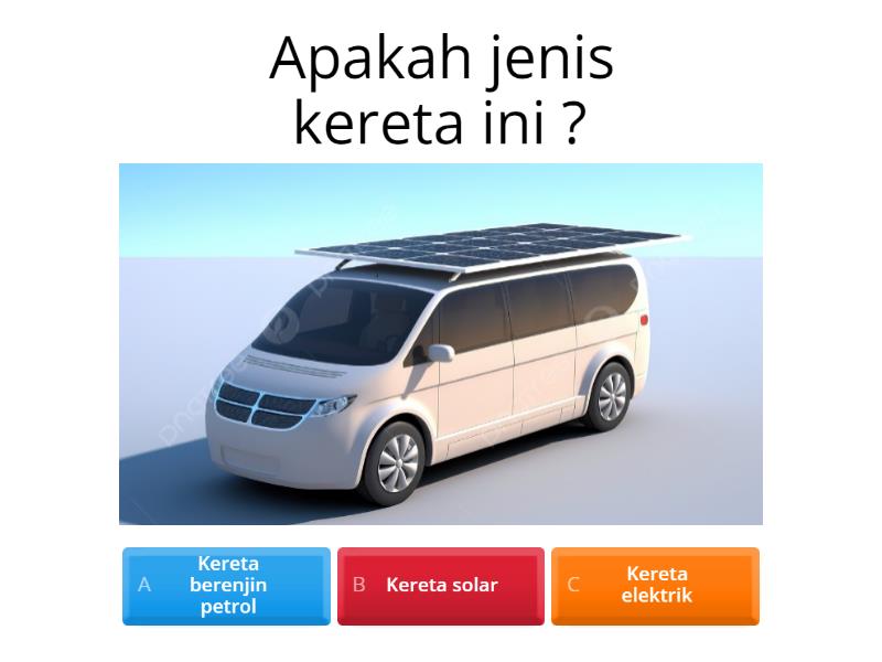 Kereta Idaman Saya! - Quiz