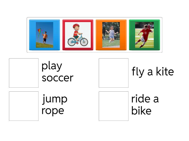 Up 1 Unit 5 lesson 2 - Match up