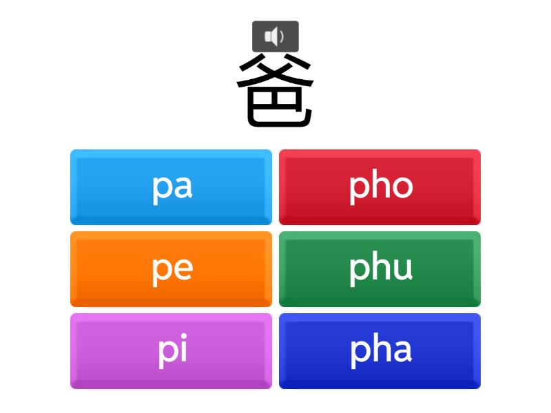 (8)p ph m b t th n l k kh h ng g ts tsh s j+單韻母 - Quiz