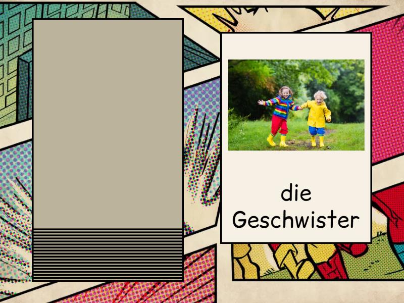 die Familie - Speaking cards