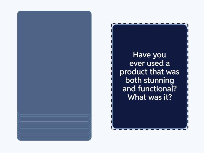 describing inventions discussion - Speaking cards