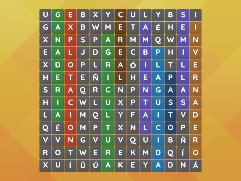 SOBRE AGRICULTURA - Sopa de letras