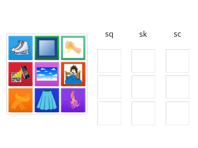 WC3.3 U9 Phonics - Group sort