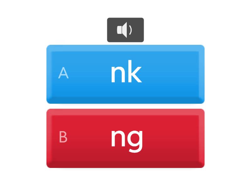 Kuuluuko sanassa nk vai ng? - Quiz