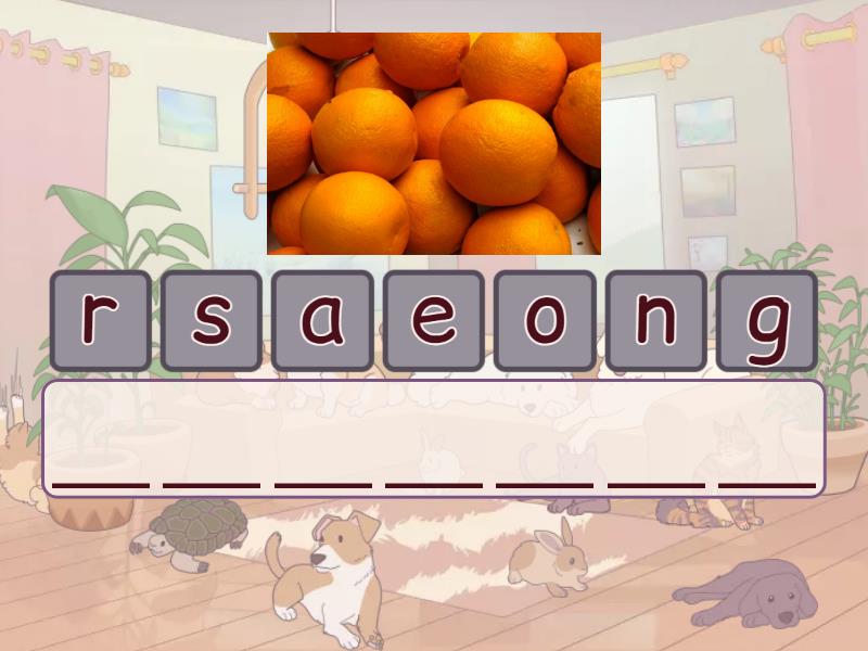 Super Fun U3 words - Anagram