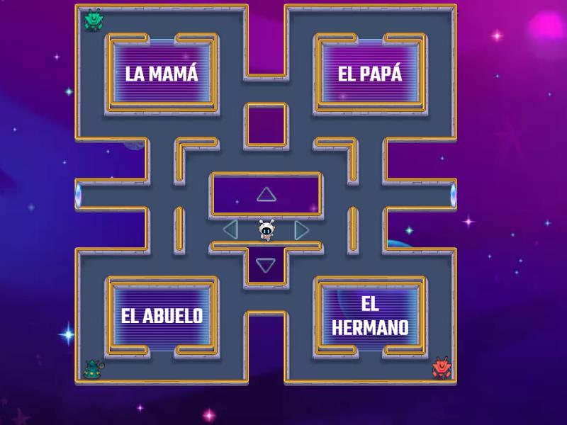 Laberinto. LA FAMILIA - Maze chase