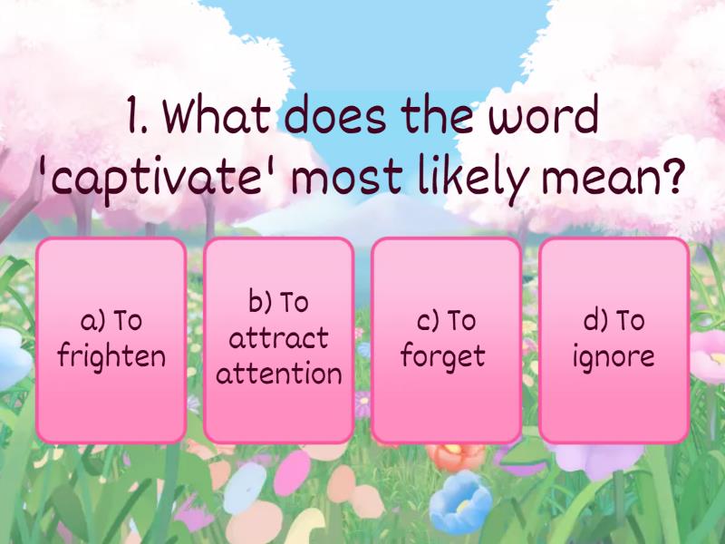 vocabulary (studysync grade 6) - Quiz