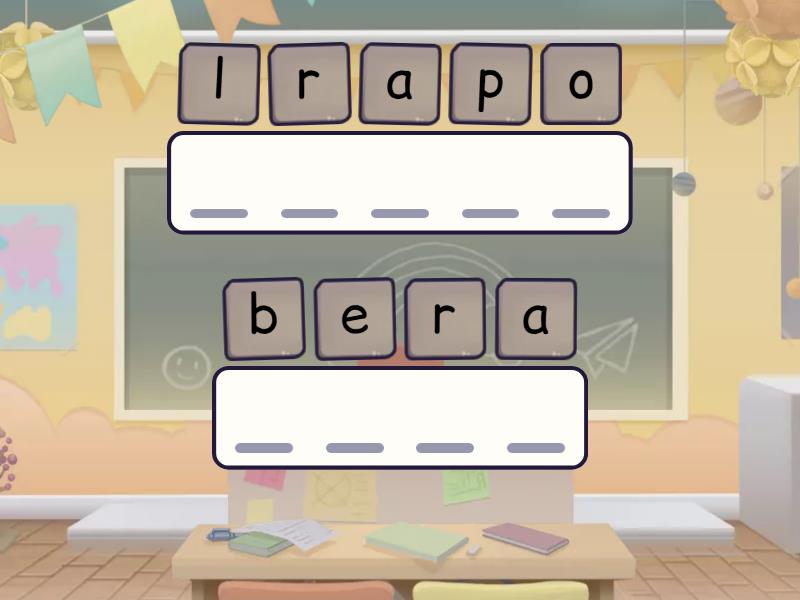 Can you guess the word? - Anagram